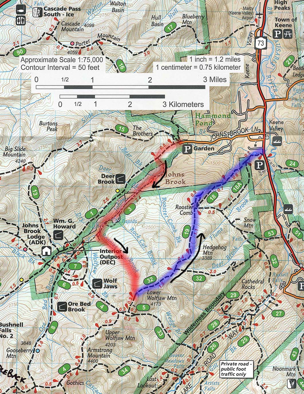 Bennie's Brook Root Canal Slide Nov 2014